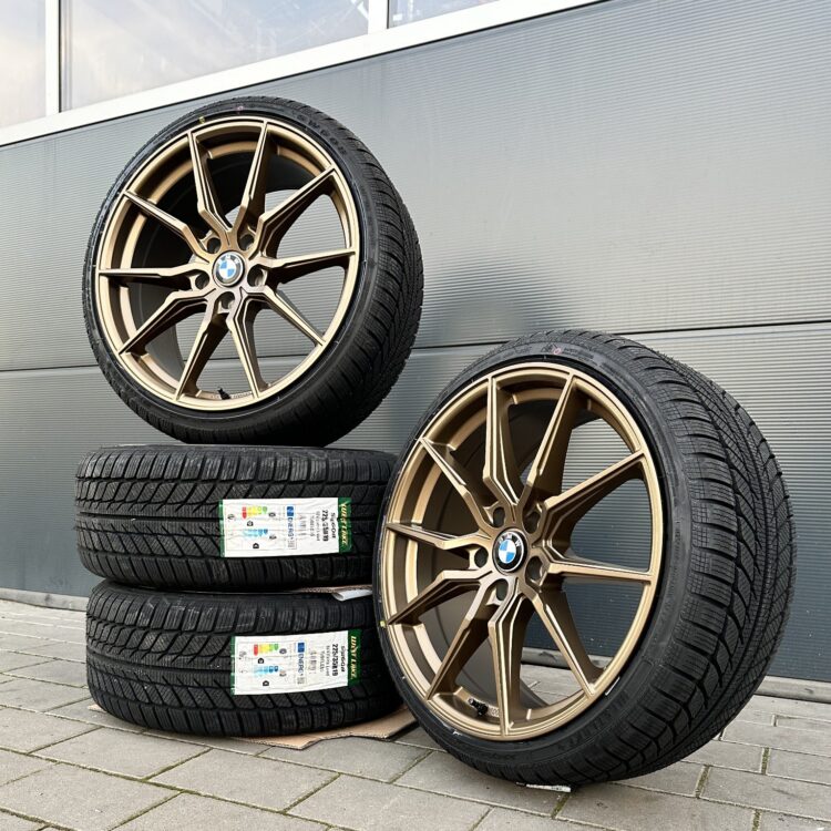 19 Zoll Winterräder Kompletträder Räder FF03 bronze für BMW 5er G30 G31 G5L G5K - Felgenforum
